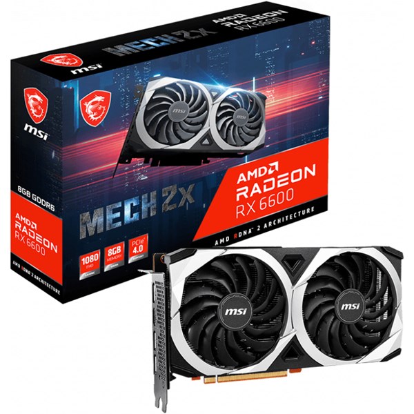 MSI Radeon RX 6600 MECH 2X 8G - Multicom Retail Podgorica
