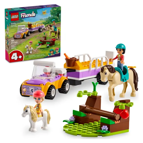 LEGO FRIENDS Horse and Pony Trailer (42634) - Multicom Retail Podgorica