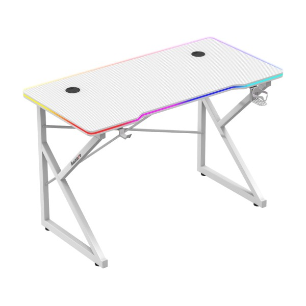 Huzaro Hero 1.7 RGB White gaming sto - Multicom Retail Podgorica