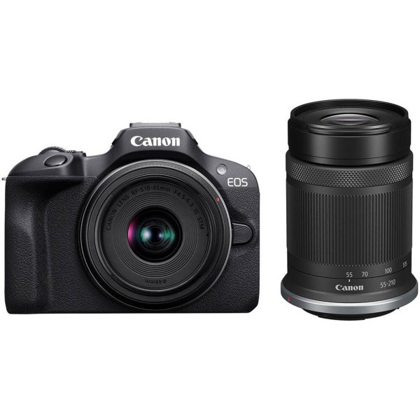 Canon EOS R100 RF 18-45mm + RF55-210mm - Multicom Retail Podgorica